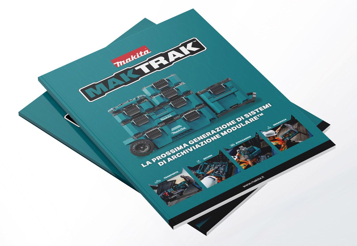 MAKTRAK: sistemi di archiviazione modulare Makita
